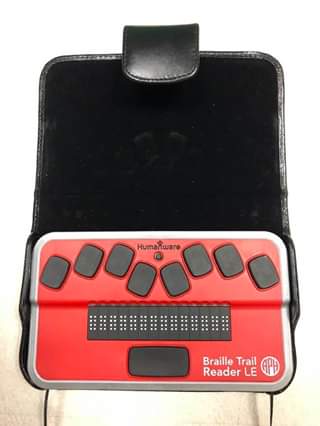 Tiflo Audio 140 – APH Braille Trail Reader LE, nueva línea braille que ...